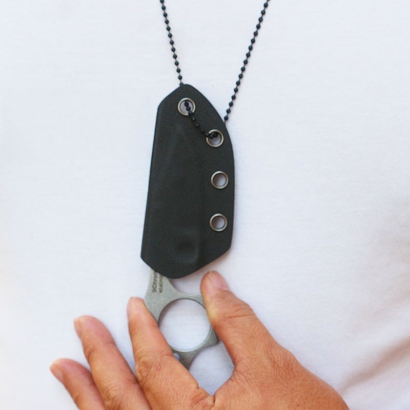 Mini neck knife K sheath small dagger - Utility knife.ca