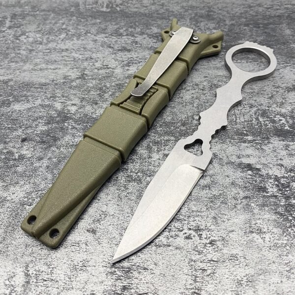 Outdoor hunting small straight knife BM butterfly 176 survival camping ...