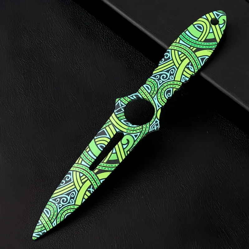 Skeleton Knife Stainless Steel Metal Training Ornamental Knife ...