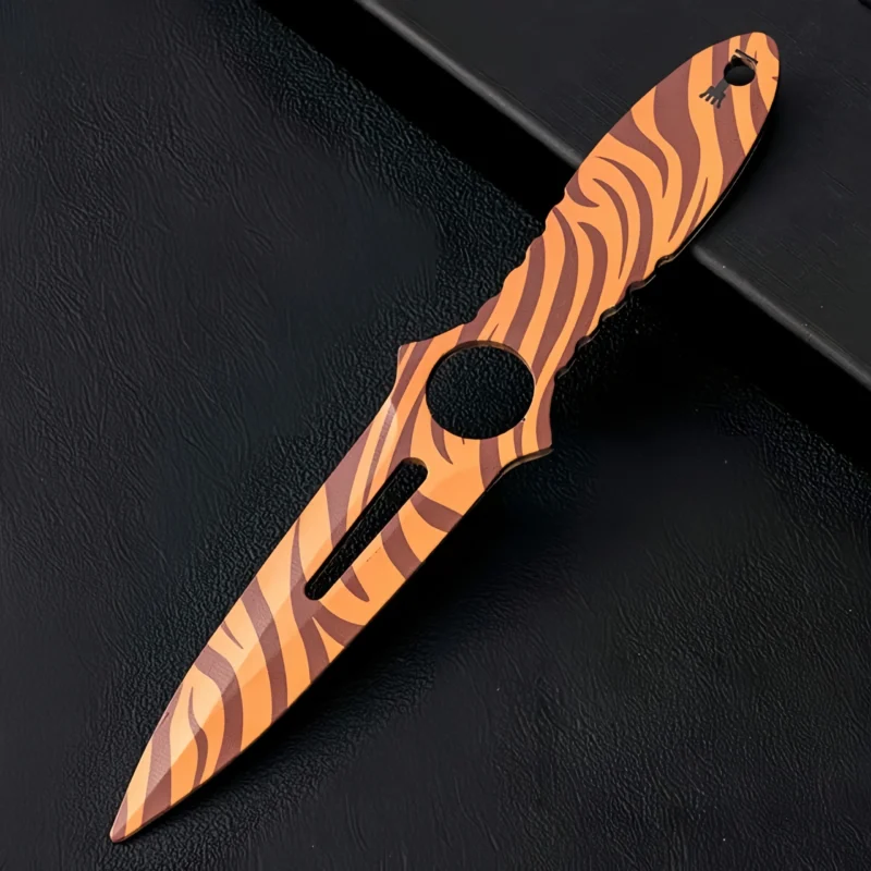 Skeleton Knife Stainless Steel Metal Training Ornamental Knife ...
